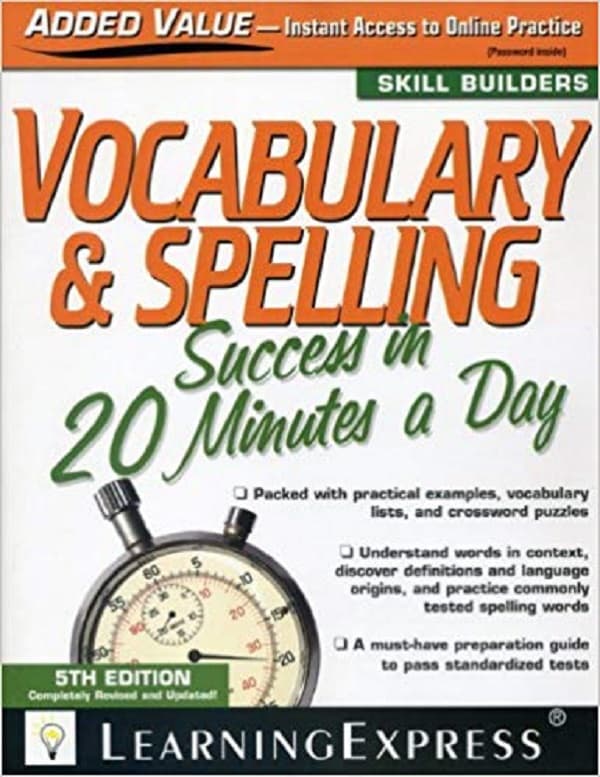 Vocabulary & Spelling success in 20 minutes a day | Mê Tải Sách